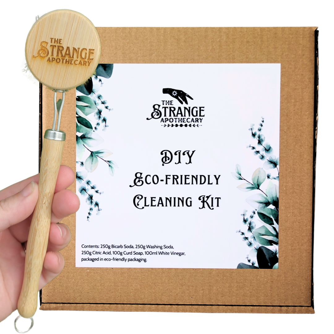 Eco-Friendly Cleaning Kit - FREE Dish Brush - The Strange Apothecary